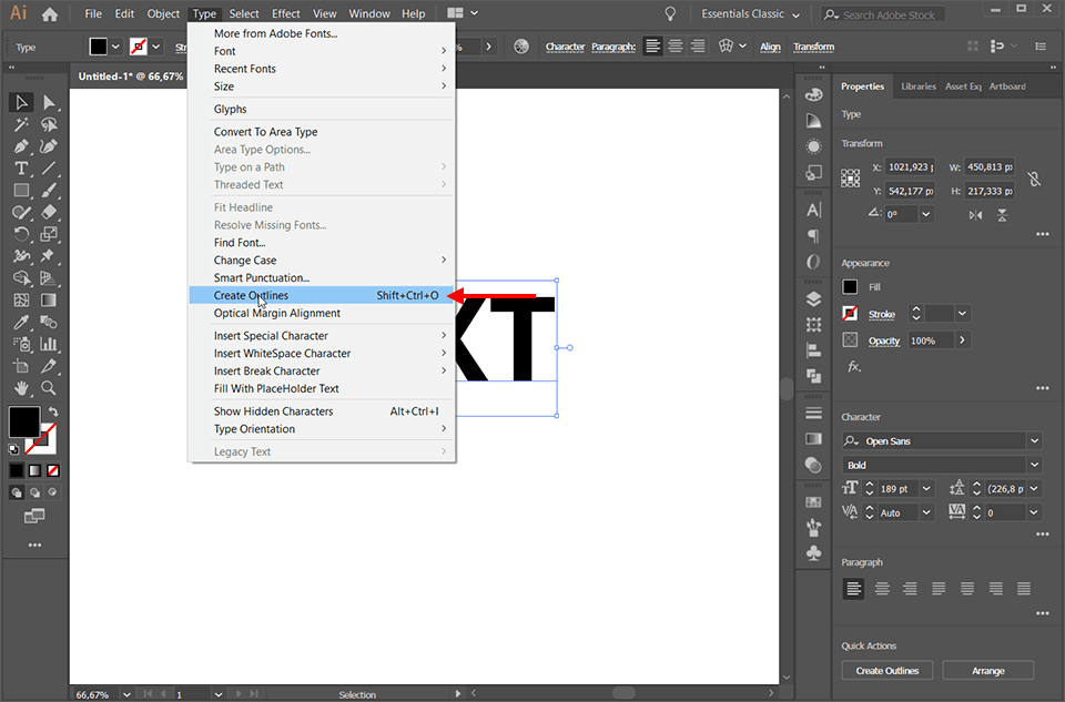 How To Cut Out Text From An Image In Illustrator