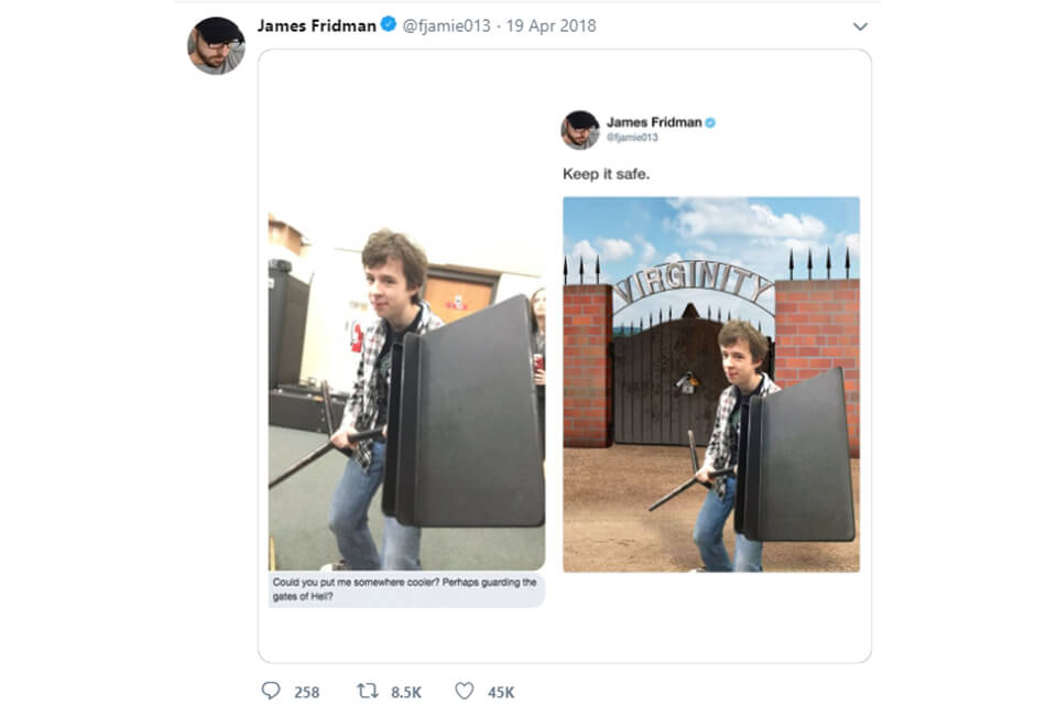 Photoshop Trolls – 50 Funny Photos of James Fridman