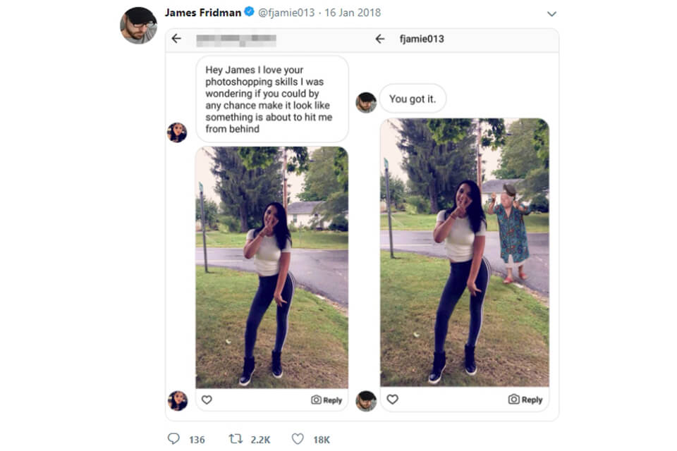 Photoshop Trolls – 50 Funny Photos of James Fridman