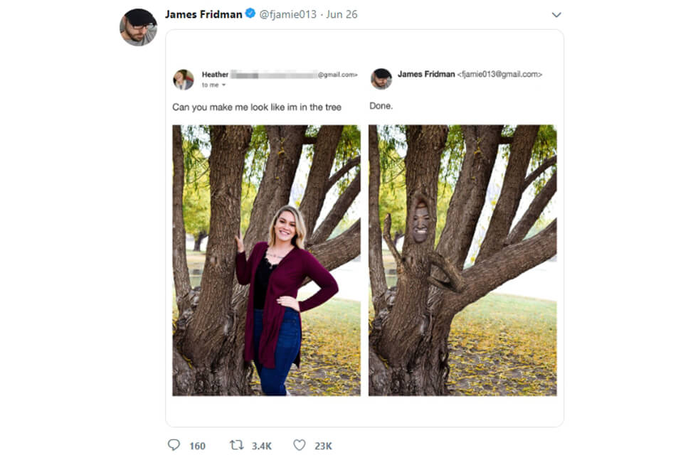 Photoshop Trolls – 50 Funny Photos of James Fridman