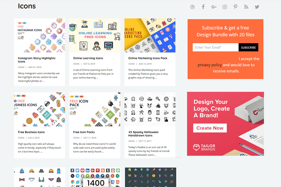 22 Free Stock Icons Websites in 2025