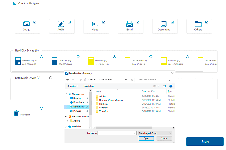 FonePaw Data Recovery Review 2025