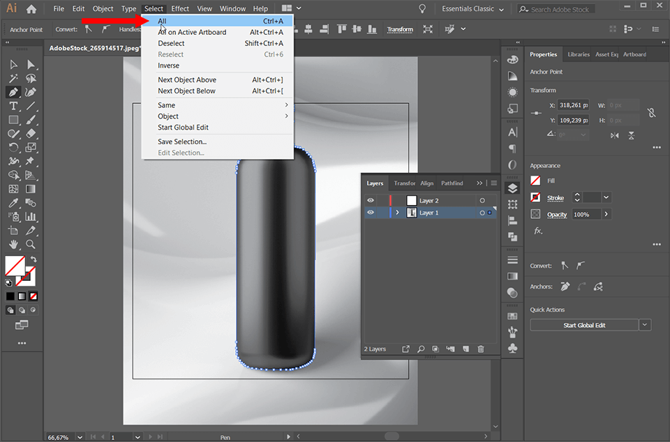 How To Cut Out An Image In Illustrator In 8 Steps