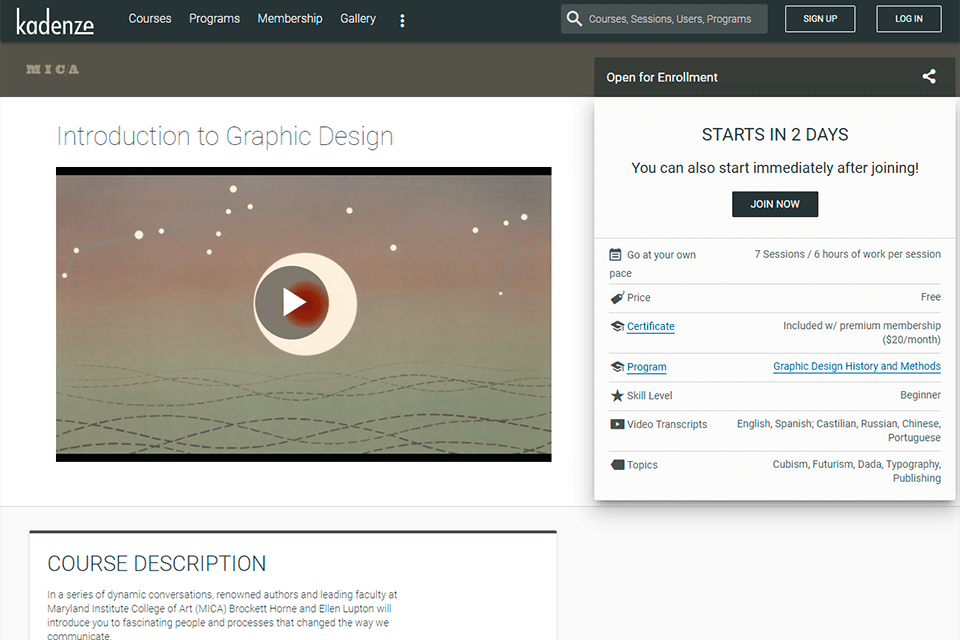 12 Free Online Graphic Design Courses