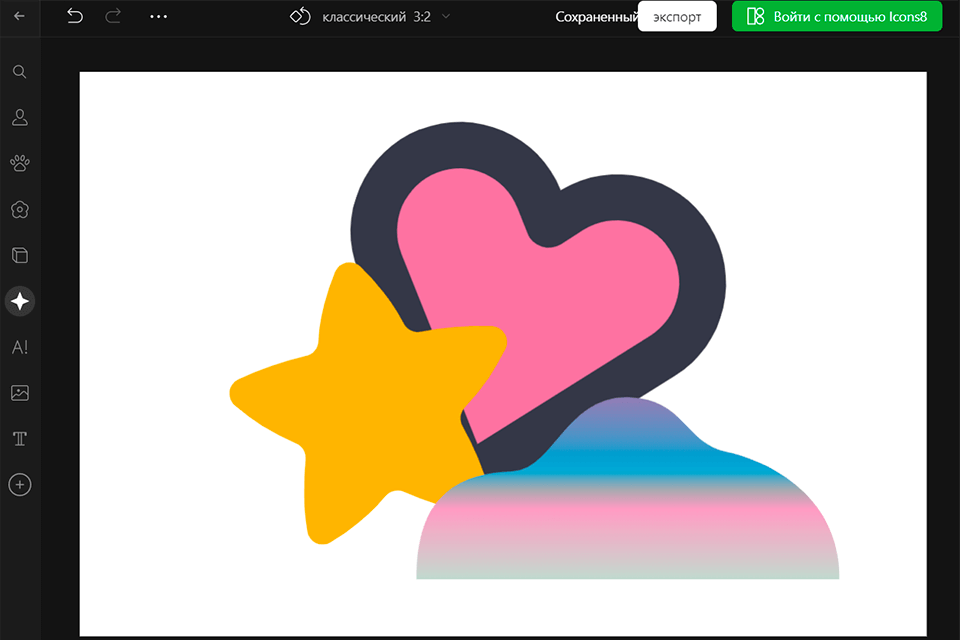 Обзор приложений Icons8