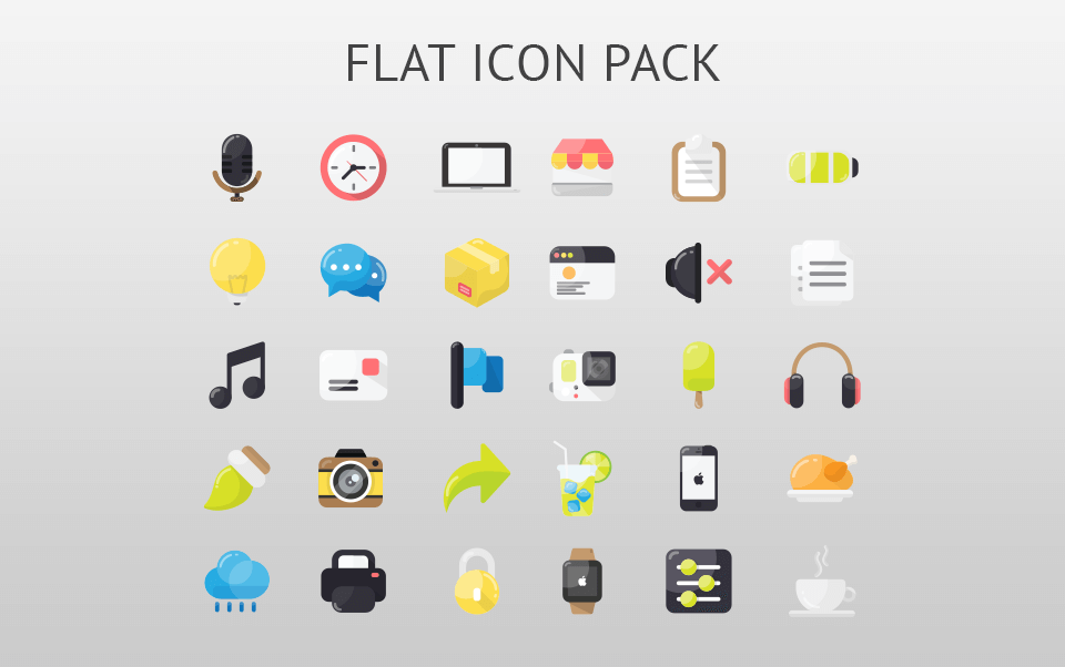 30 FREE Adobe Illustrator Icon Packs