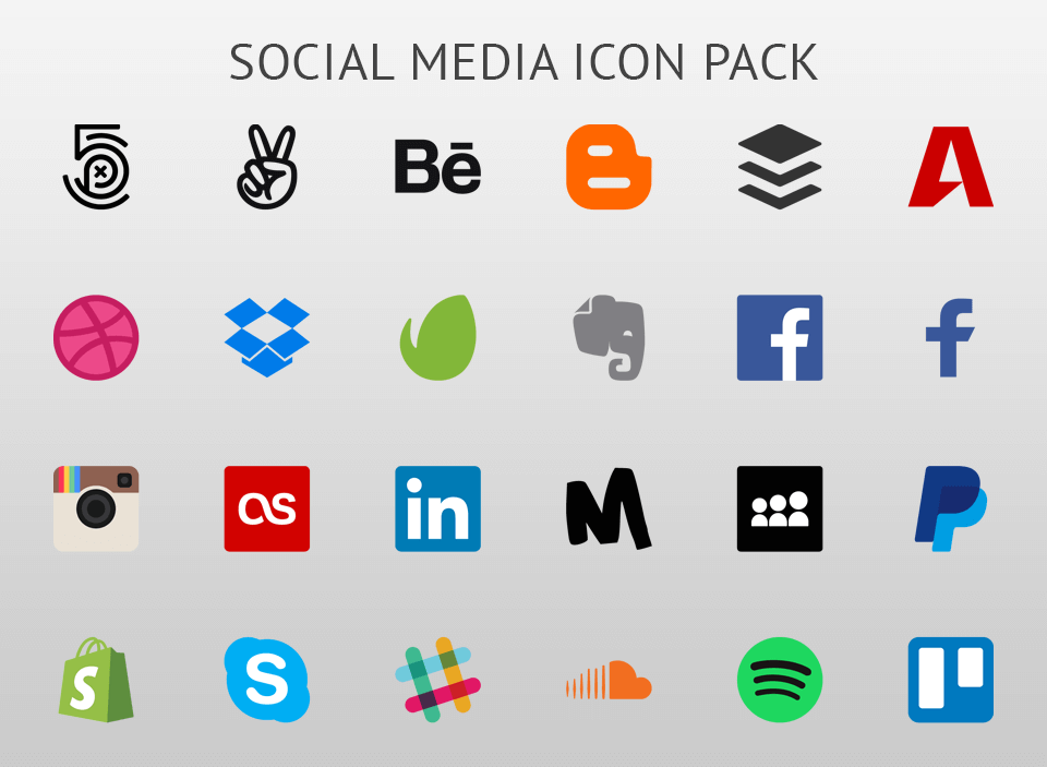30 FREE Adobe Illustrator Icon Packs