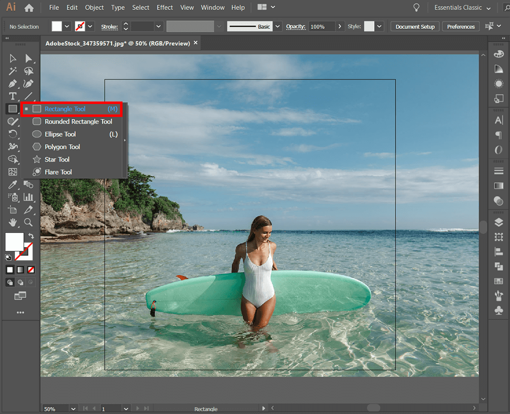 How To Crop In Illustrator
