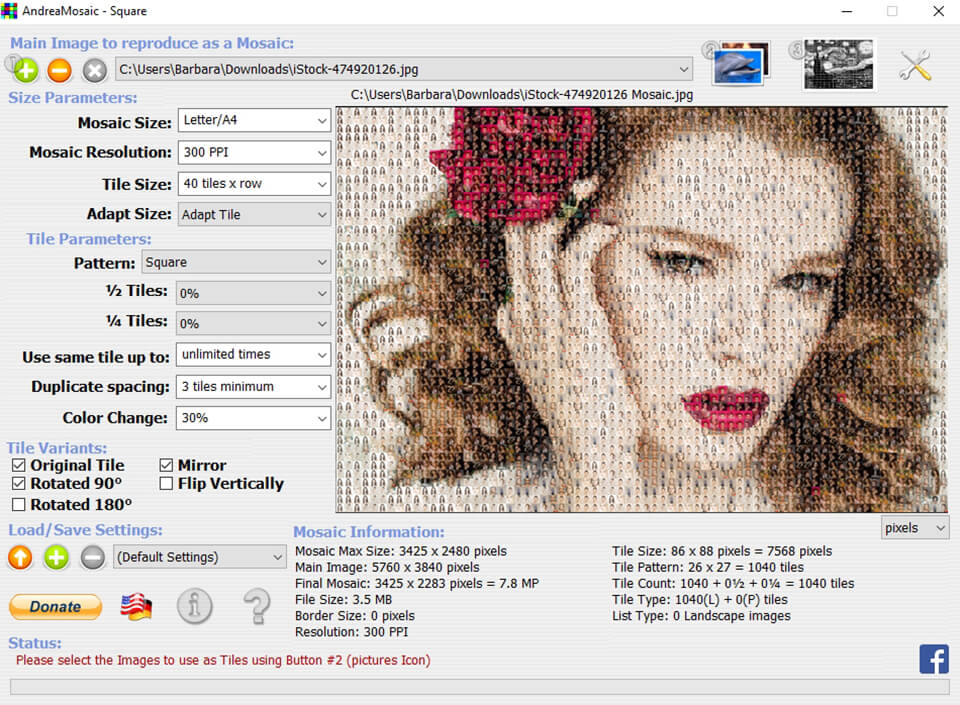 How to Make a Photomosaic in Lightroom and Photoshop (+Freebies)