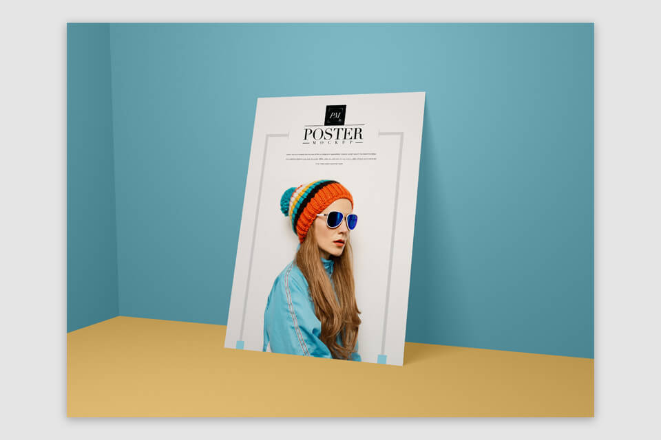 37 Free Poster Mockup Templates in PSD (FREE Download)
