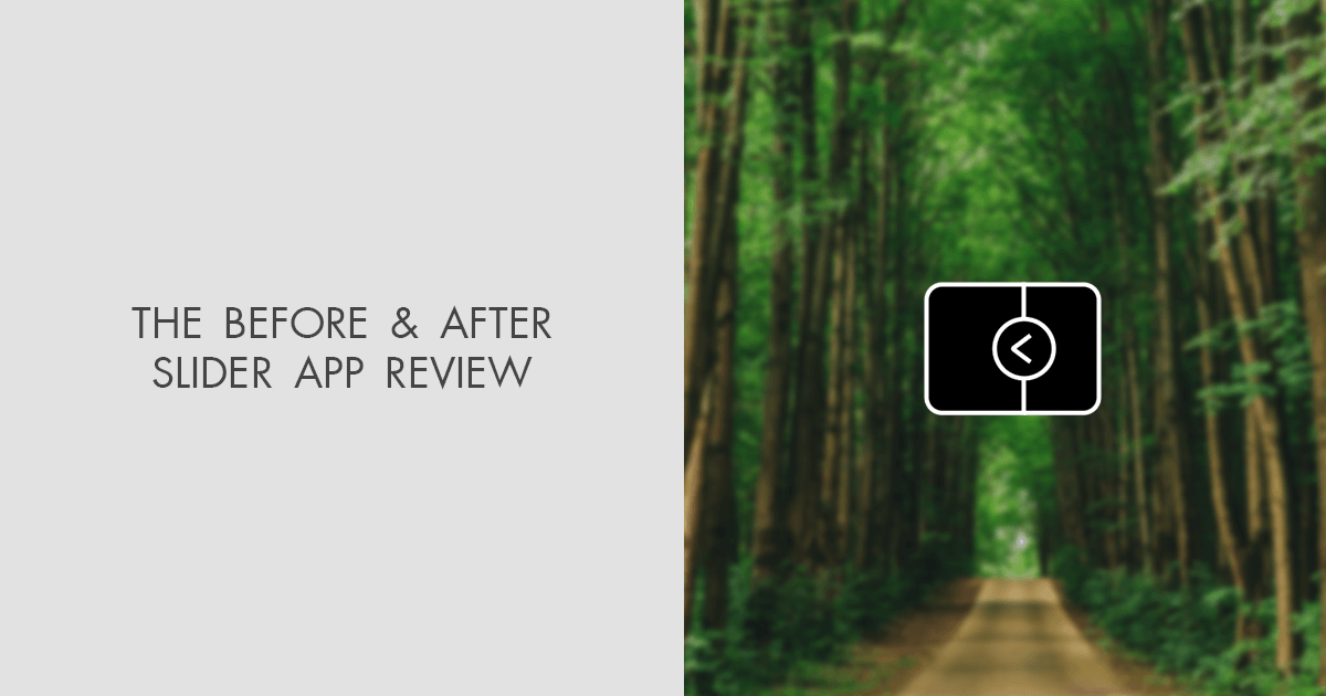 Image Before After Slider