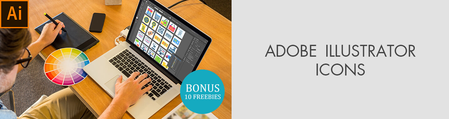 30 FREE Adobe Illustrator Icon Packs