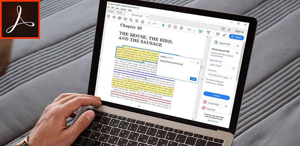 Adobe Reader Portable Free Download - All Versions