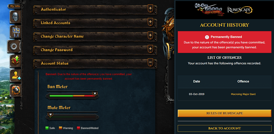 How You Can Get Unbanned from RuneScape