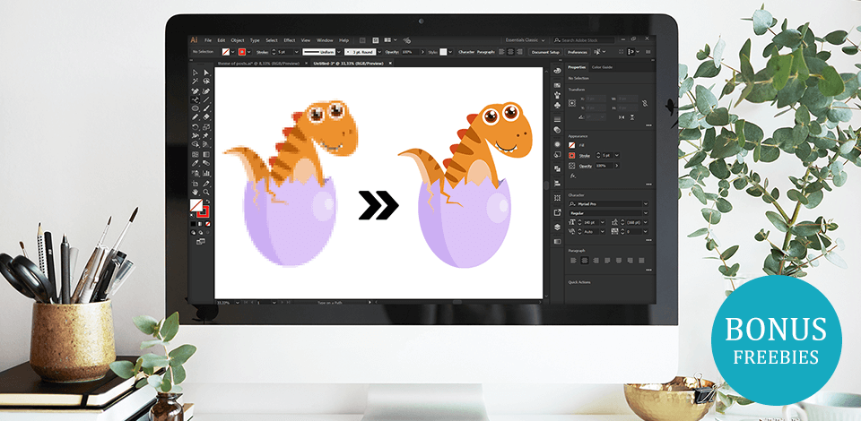 How to Vectorize an Image in Illustrator in 5 Steps