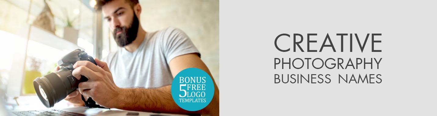 45 Creative Photography Business Names (+5 Free Logos)