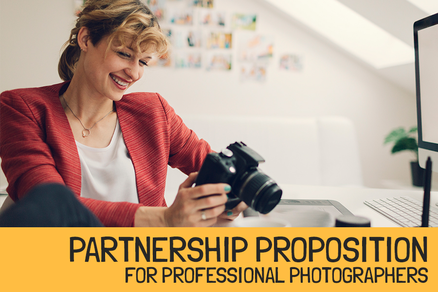 Partnership proposition for professional wedding photographers