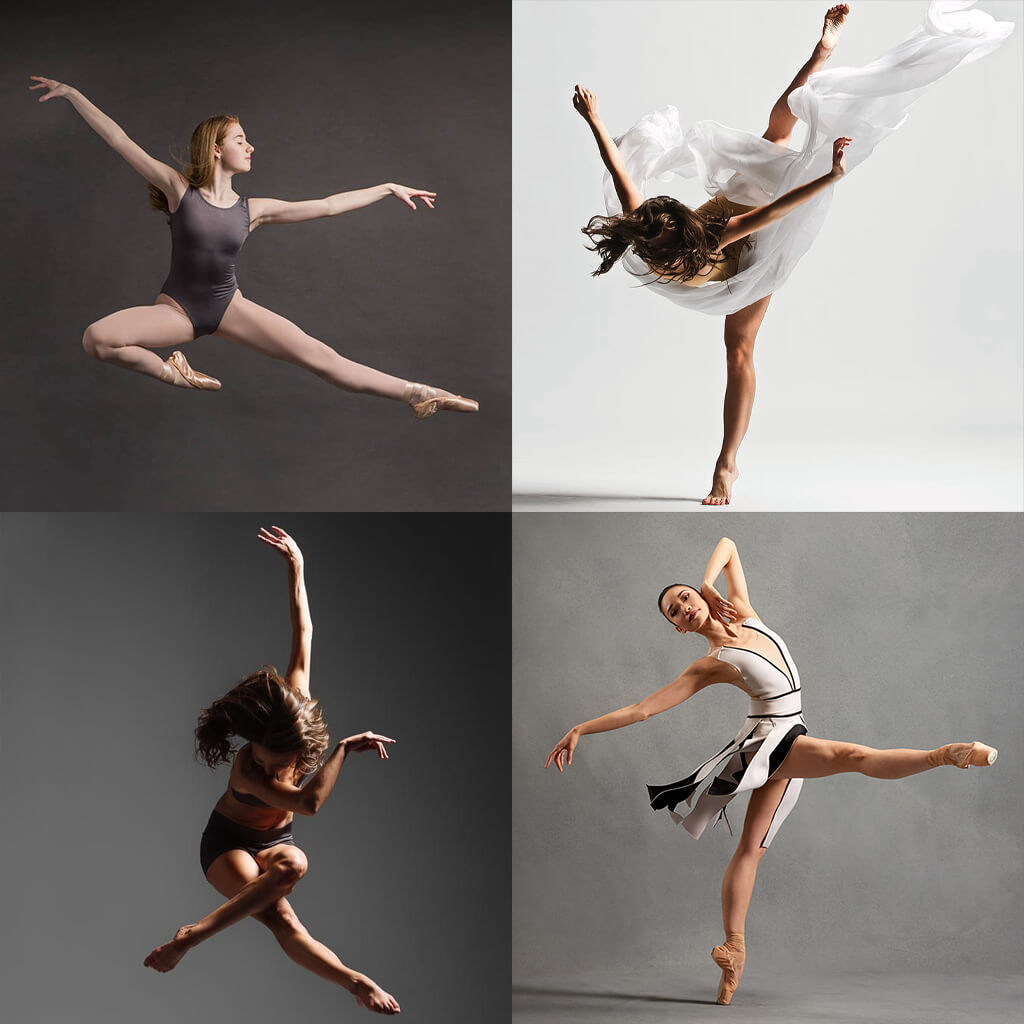 Ballet Poses Voor Fotoshoot