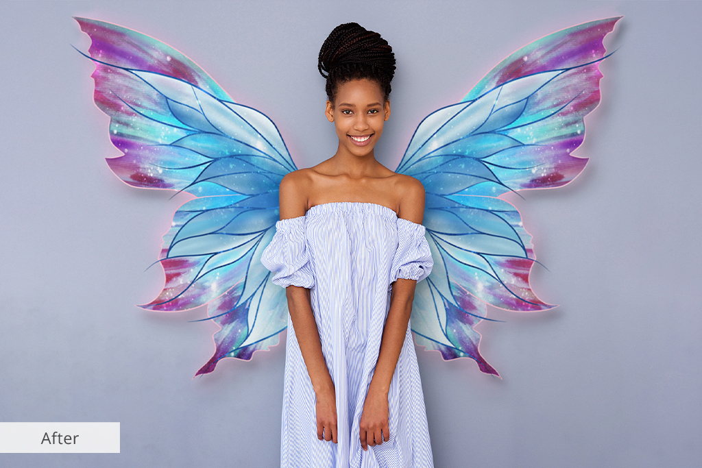 Add Angel Wings to a Photo App for iPhone & Android
