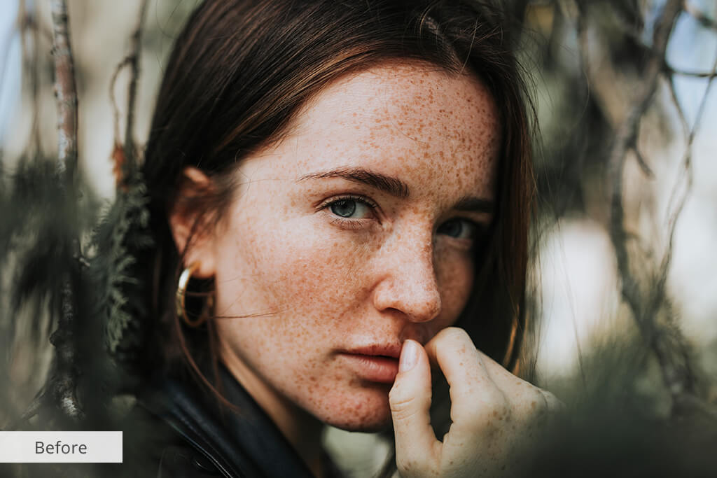 Add or Hide Freckles to Photo App for Android and iOS by FixThePhoto