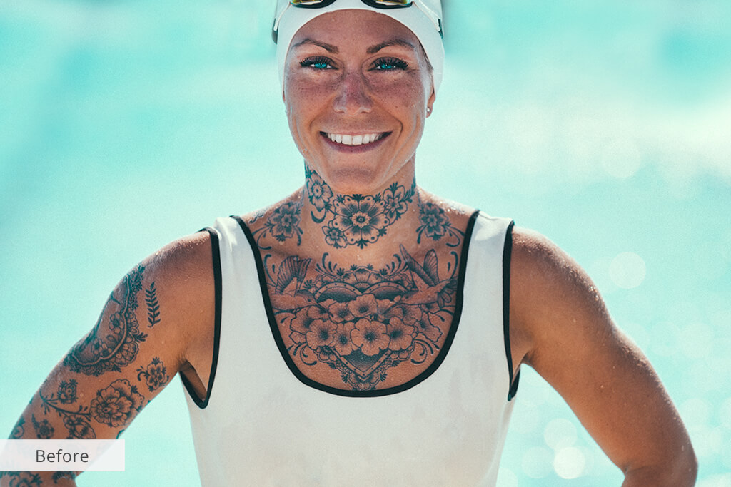 Remove Tattoo from Photo Online [FREE]