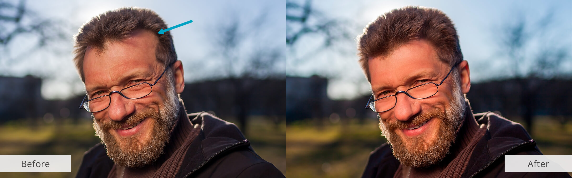 Add Hair to Bald Picture App for Android and iOS