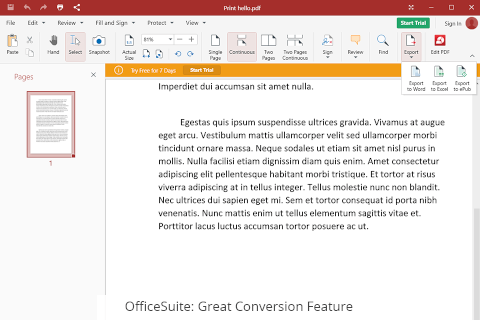 Adobe Acrobat DC vs OfficeSuite: Which Software is Better?