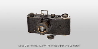 10 Most Expensive Cameras in the World