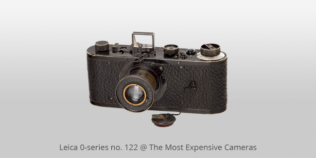10 Most Expensive Cameras in the World