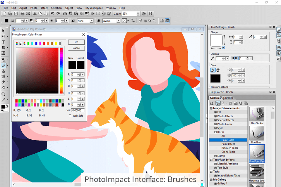 PhotoImpact vs GIMP: Which Software Is Better
