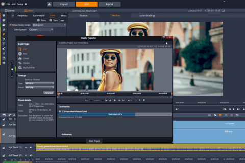 Mejor programa editor de vídeos para PC en 2025