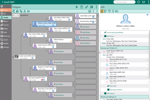 Free Family Tree Drawing Software for Mac - Fenwick Theized