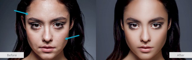 Skin Smoothing App for Android and iOS