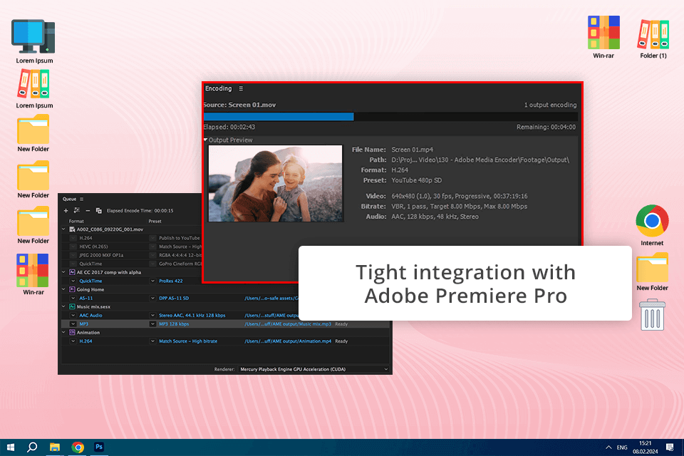 Adobe Media Encoder Crack 2025 [Free Download]