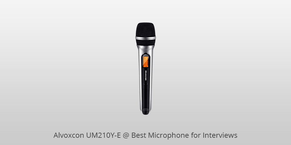 6 Best Microphones For Interviews in 2024