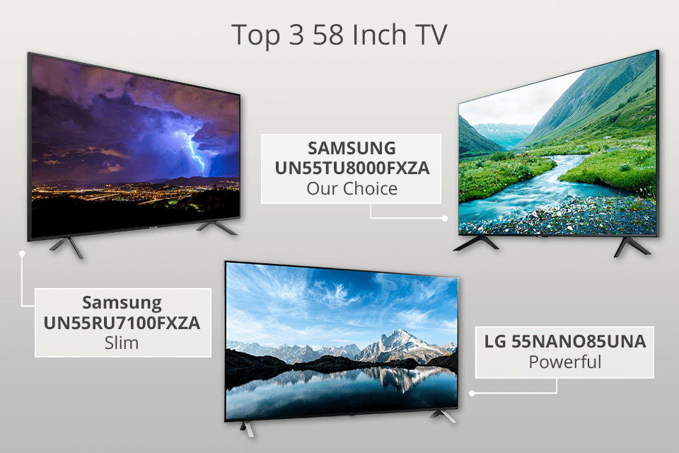 5 Best 58 Inch TVs In 2024 Pros Cons