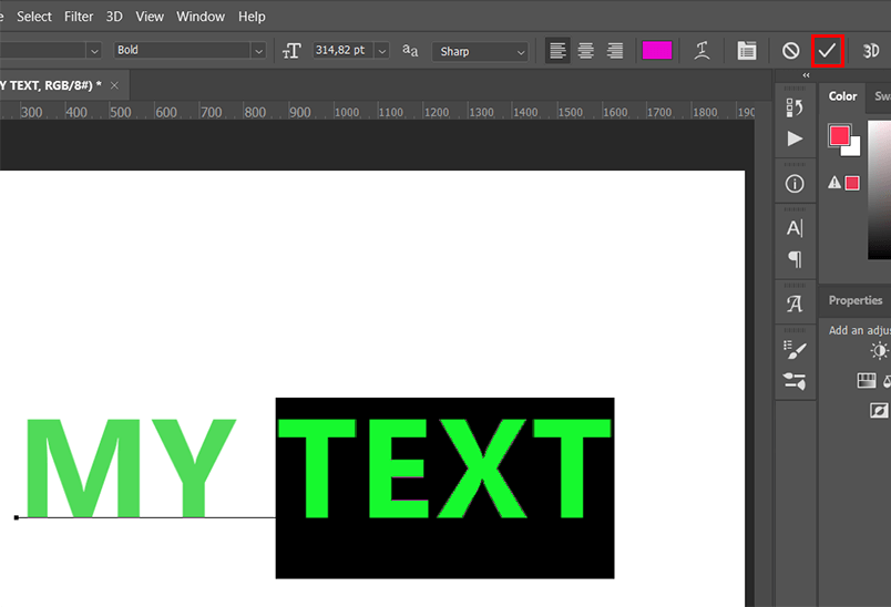 How To Change The Color Of Text In Photoshop For Beginners