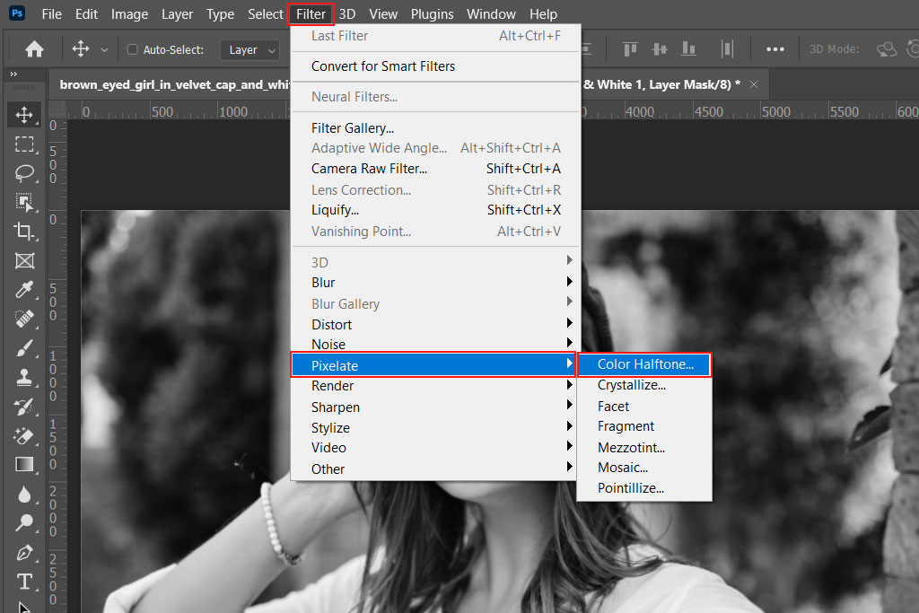 How To Make Halftone Pattern In Photoshop Easy Tutorial