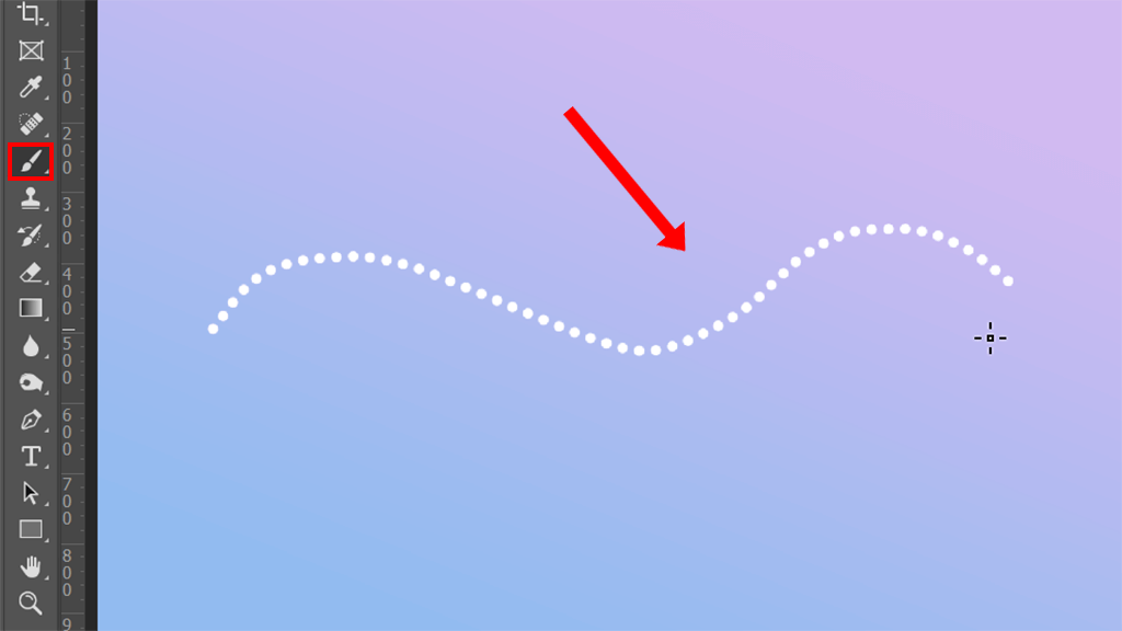 How To Create A Dotted Line In Photoshop
