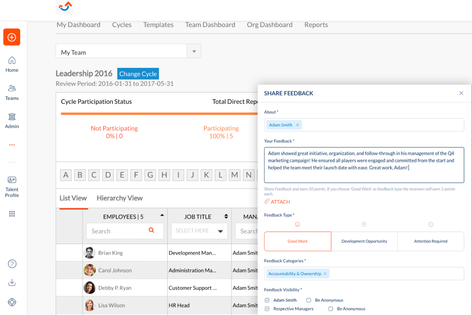 10 Best Performance Management Software to Use in 2025