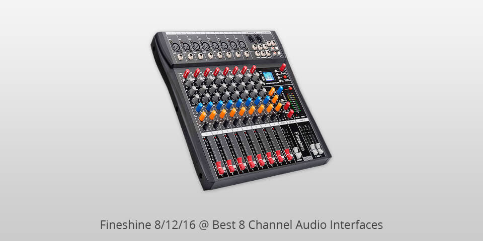 6 Best 8 Channel Audio Interfaces in 2024