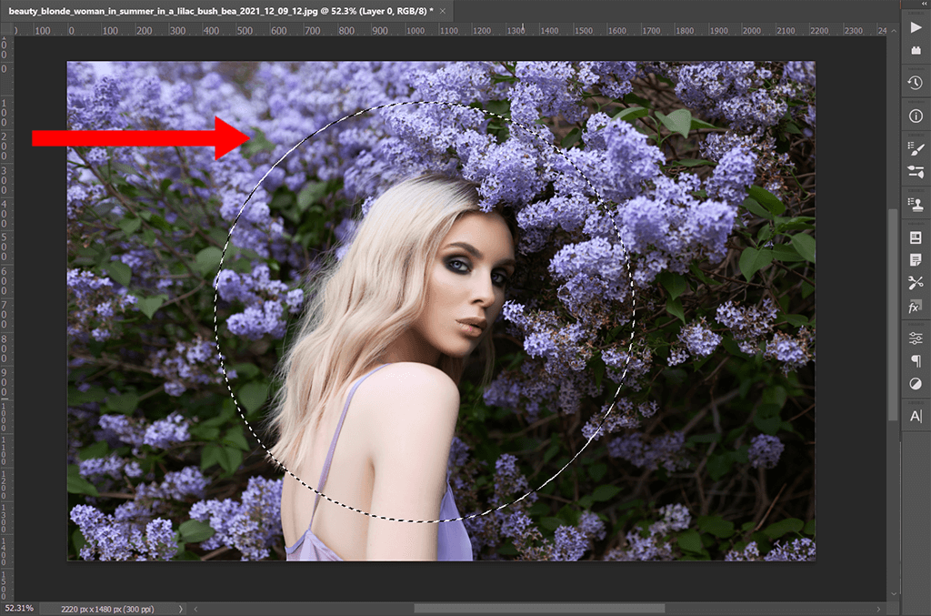 How To Crop Image In Circle Shape With Photoshop 2023