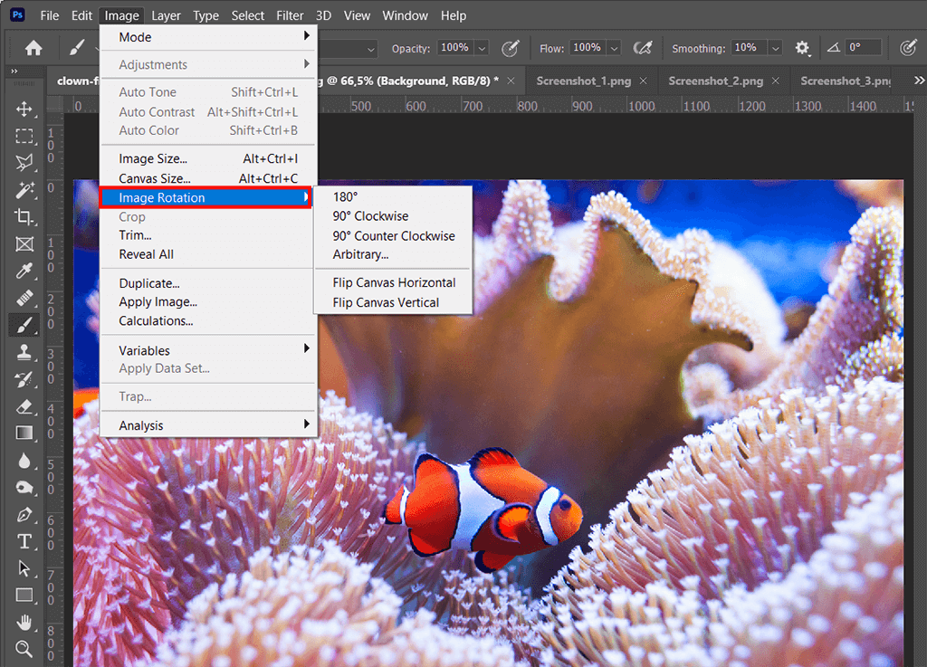 How To Flip A Layer In Photoshop
