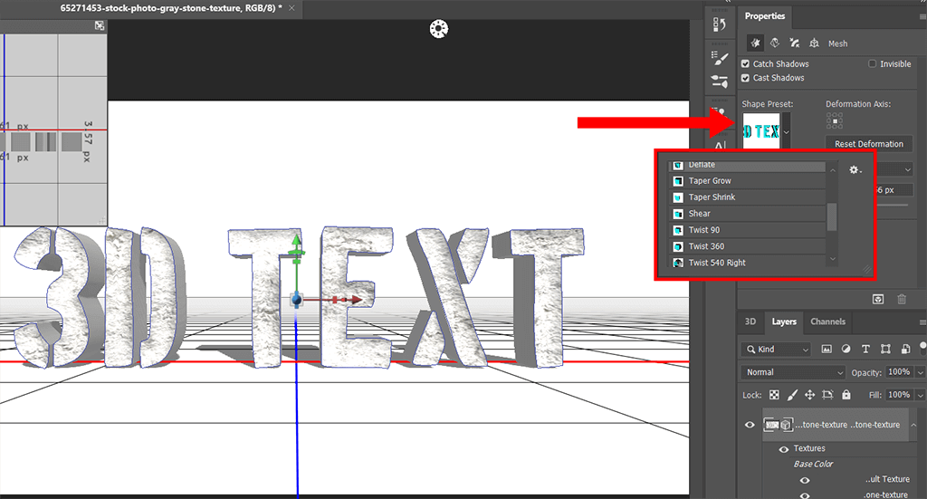  How To Make 3D Text In Photoshop For Beginners 