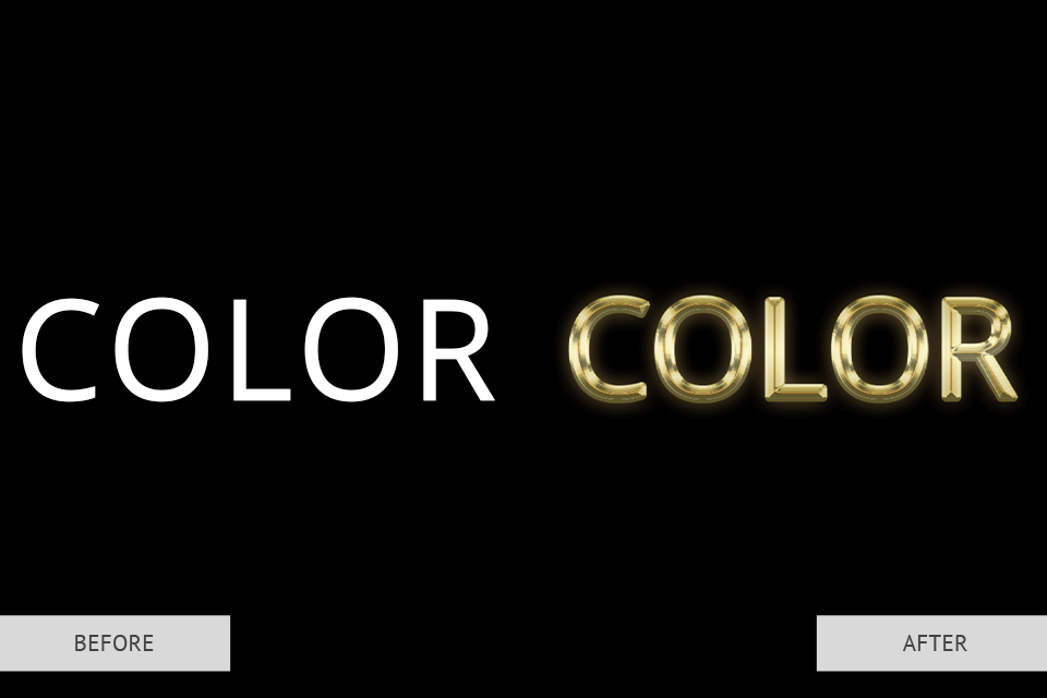 How To Make Gold Text In Photoshop Complete Tutorial