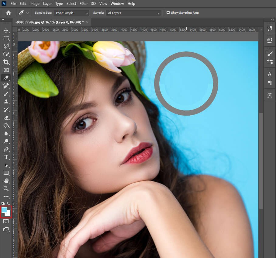 Find Out How To Use Eyedropper Instrument In Photoshop Tutorial