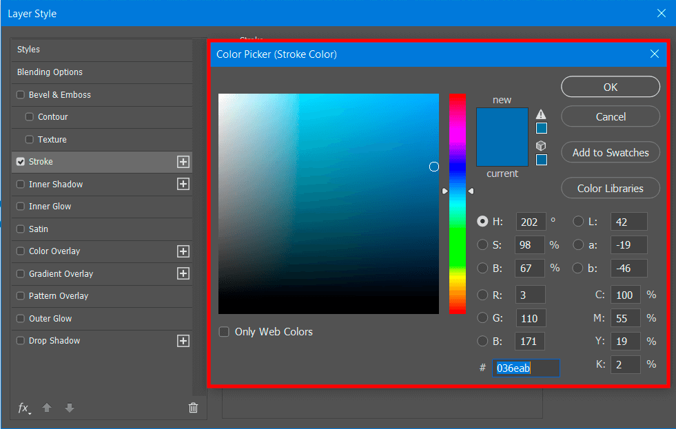 How To Add A Stroke To Text In Photoshop Easy Method