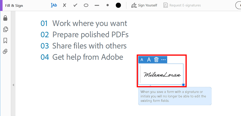 How To Create And Save Multiple Signatures In Adobe Acrobat Pro