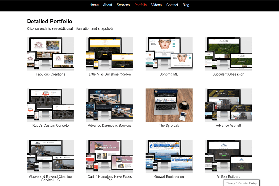 Web Design by Brandon Mccloskey Review