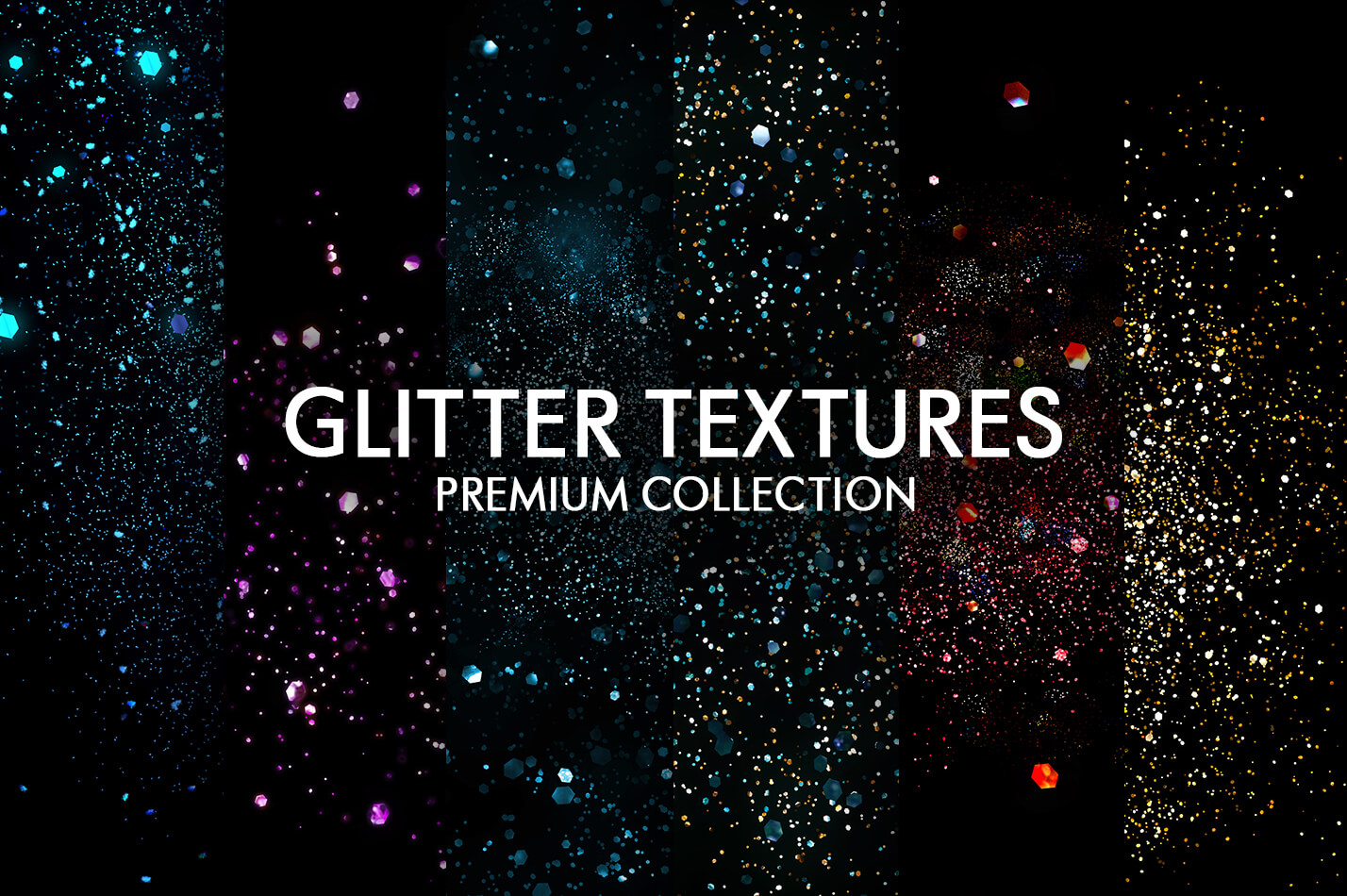 Set of Photoshop Glitter Texture|Universe Stars Glitter Textures